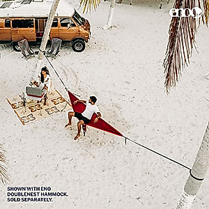 ENO, Eagles Nest Outfitters Atlas XL Hammock Straps Suspension System with Storage Bag, 400 LB Capacity, 13'6" x 1.5/.75"