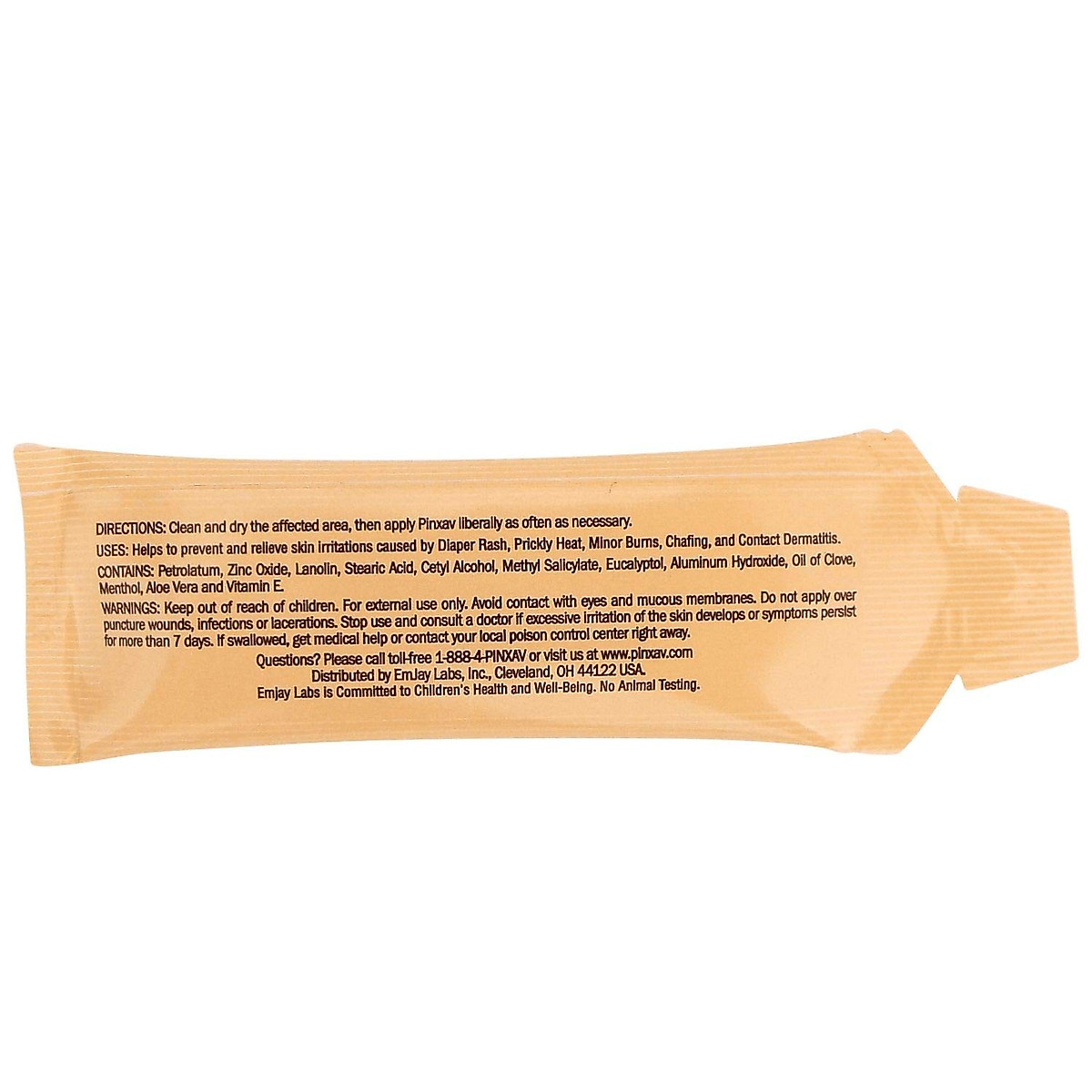 PINXAV Fast Healing Diaper Rash Cream Travel Pack - 4 Ounce Tube and 3 Small Travel Size - Perfect for Diaper Bag or Luggage - Fast Relief for Irritated Skin and Rashes