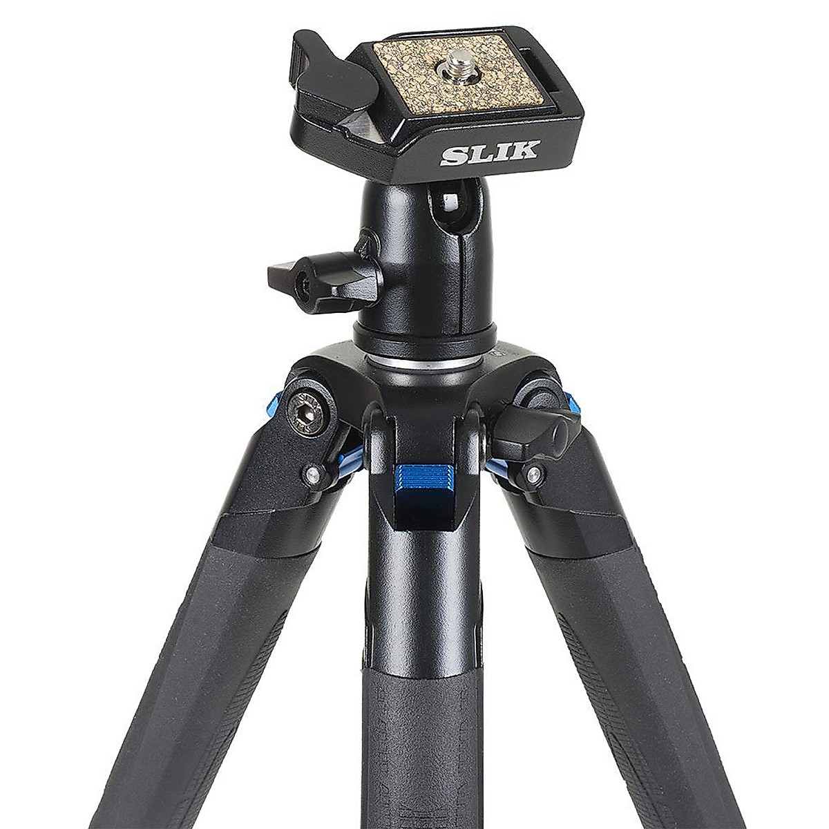SLIK Sprint PRO III Travel Tripod w/SBH-100 Ball Head for Mirrorless/DSLR Sony Nikon Canon Fuji Cameras and More - Black (611-889)