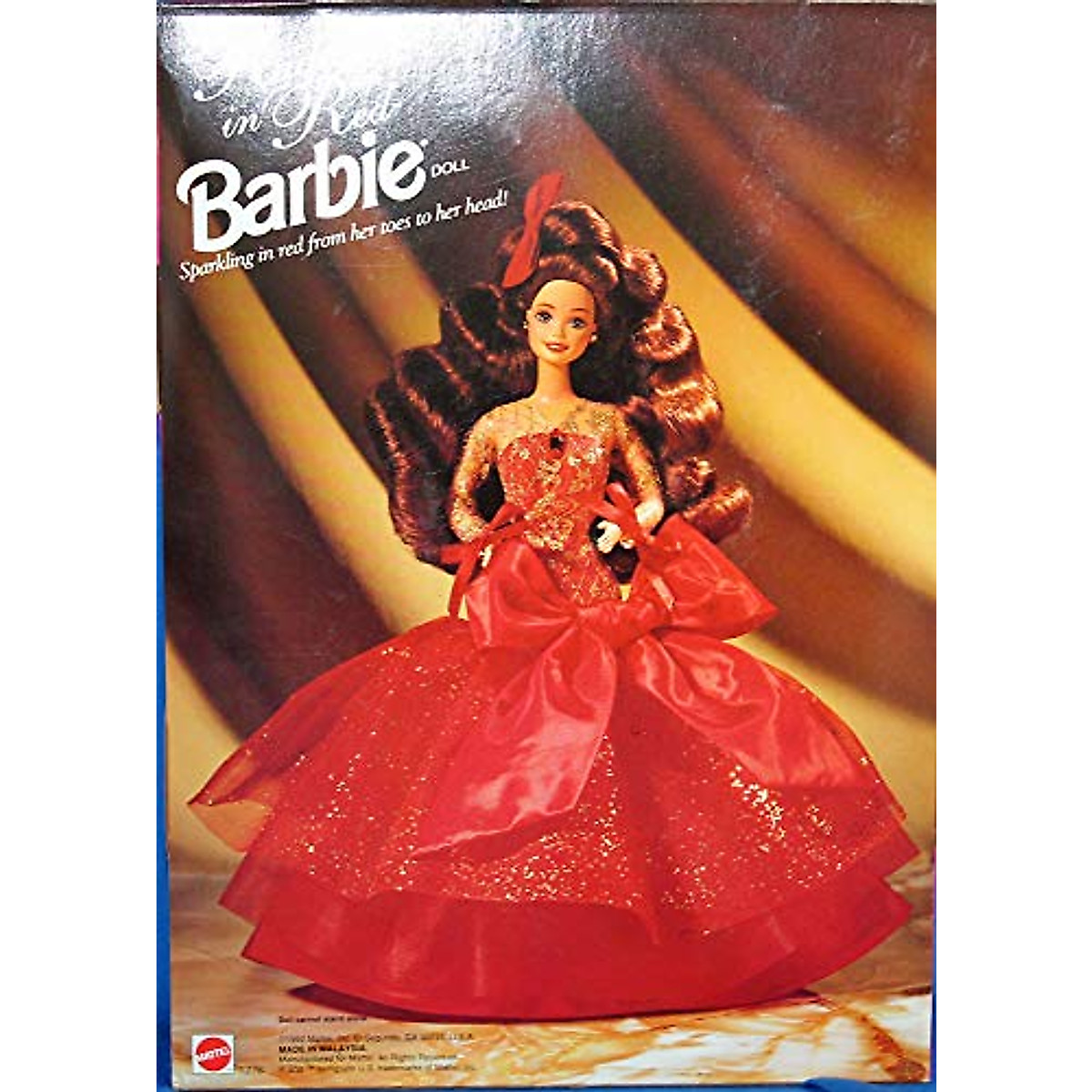 Barbie Collector Doll Toys R Us Special Edition Radiant in Red
