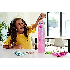 Barbie Color Reveal Doll with 6 Unboxing Surprises, Rainbow Galaxy Series with Celestial Sparkle & Color Change