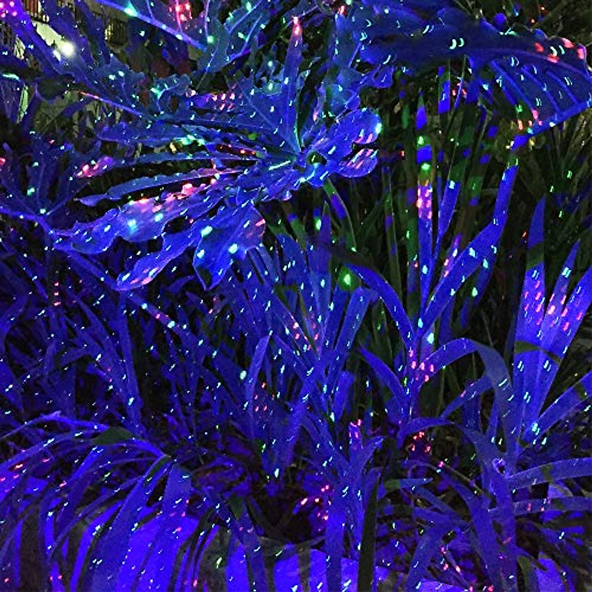 LedMAll® Red and Green Laser, and Blue LED Remote Control Christmas Lights, Garden and Landscape Lights
