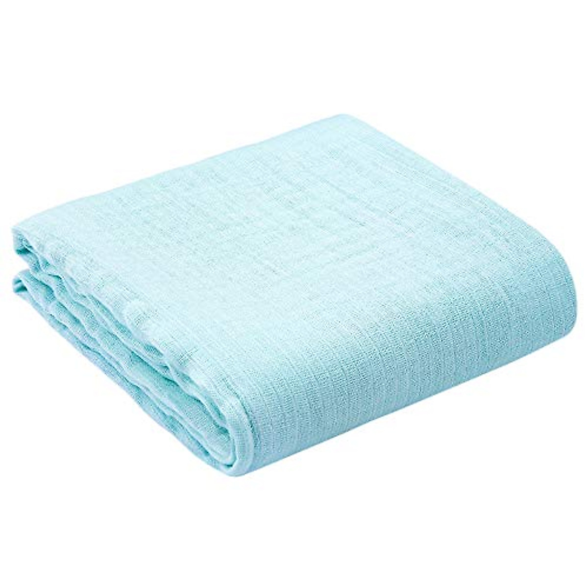 Oliver & Rain Organic Muslin Baby Boy Girl Unisex Swaddle Blankets 2 Pack Receiving Blankets Gray Arrow & Sky Blue