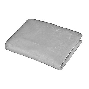 TL Care Heavenly Soft Chenille Fitted Pack N Play Playard Sheet 27" x 39", Warm and Cozy Chenille Pack and Play Sheet, Gray, for Boys and Girls, Fits Most Mini Crib Mattresses