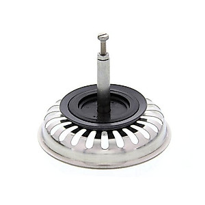 Blanco 125555 Strainer Basket with Pins for Eccentric Operation Stainless Steel, 8.2cm