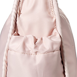Anne Klein Soft Nylon Shoulder Hobo, Pink
