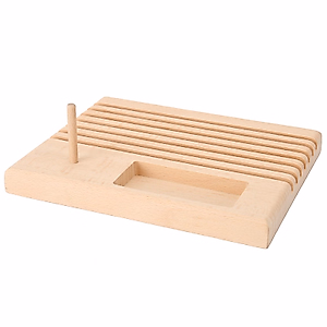 Sewing Tool Storage Organizer DIY Spool Rack Small Quilting Ruler Holder