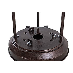 Sunjoy Lawrence Floor-Standing Patio Heater, 88", Bronze hammered finished