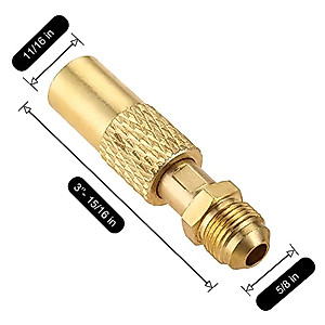 Hicello 3/8" Male Flare Converter Adapter for Coleman Roadtrip LXE Grill, Connect to RV Trailer Camper Propane Extension Hose