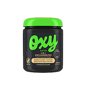 Oxy Maximum Action 3-In-1 Treatment Pads, 90 Count