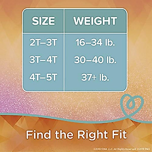 Pampers Easy Ups Training Pants Girls and Boys, Size 5 (3T-4T), 124 Count, ONE MONTH SUPPLY with Baby Wipes Sensitive 6X Pop-Top Packs, 336 Count (Packaging May Vary)