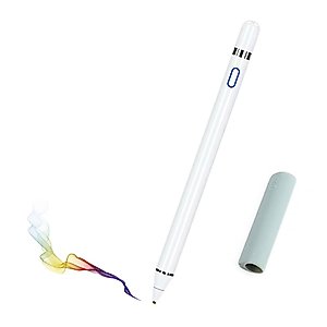 Stylus Pen Pencil 1st Generation Gen Replacement for Apple iPad Pro 1st iPad 1st 2nd 3rd 4th 5th iPad Mini 1 2 3 4 iPad Air 1st 2nd iOS Android Capacitive Tablet Touch Screen + Free Holder (White)