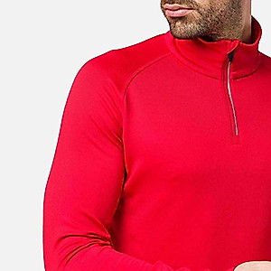 Rossignol Classique 1/2-Zip Mid-Layer Mens Red Medium