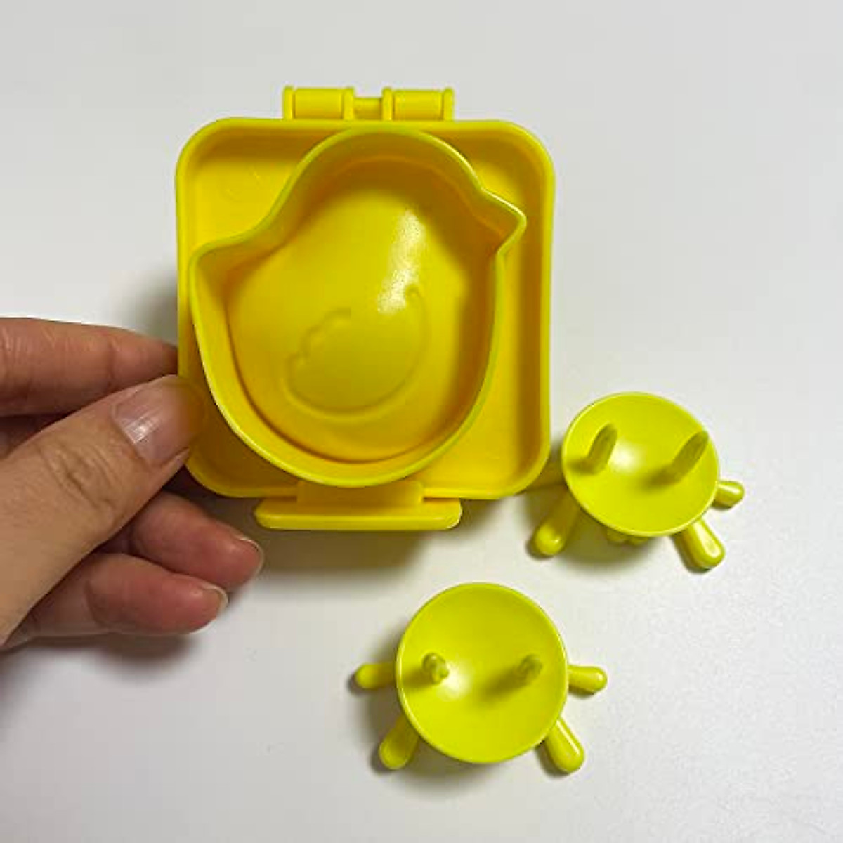 JARPSIRY Boiled Egg Mold Egg Tool Chicken Shape Kitchen Novel Cute Little Chick Creative Gadget Let Children Love to Eat Eggs Restaurant Decoration