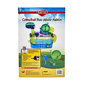 Kaytee CritterTrail Run-About Habitat for Pet Hamsters, Gerbils, Mice and Other Small Animals
