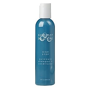 Summer Solutions One Step Swimmers Shampoo + Conditioner, 8 fl. oz.