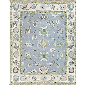 The Loom & Company Amelia - 100% Hand-Knotted Wool Area Rug - 9X12