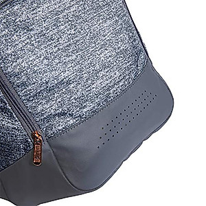 adidas Unisex Defender 4 Small Duffel Bag, Jersey Onix Grey/Rose Gold/Onix Grey, One Size