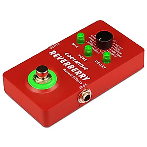 Coolmusic Multi Effects Pedal Digital Guitar Pedal with 16 Effects True Bypass