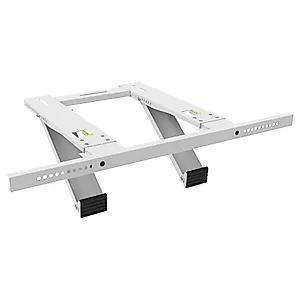 BJADE'S Window Air Conditioner Bracket No Drilling,Window AC Support Bracket,Universal A/C Units Mounting Brackets,Up to 200 lbs.Fits Single Or Double Hung Windows