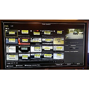 2MP License Plate Recognition Camera - Smart IP PoE Motorized VF 2.8-12mm Lens Bullet for License Plate Capture, Exterior Compatible with Hikvision DS-2CD4A26FWD-IZS