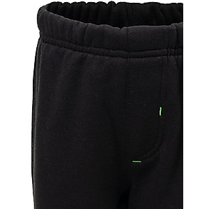 Marvel Avengers Hulk Little Boys Fleece Pullover Hoodie and Pants Outfit Set Green/Black 7-8