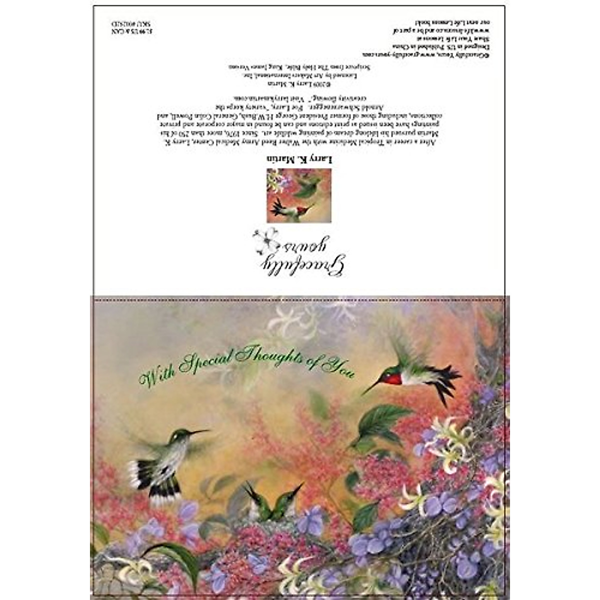 Gracefully Yours Thinking of You Simpler Times Greeting Cards featuring Larry Martin, 12, 4 designs/3 each with Scripture Message