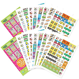 Busy Mom Planner Sticker Collection for Calendars, Planners. Appointment Reminder Stickers, Doctors, School, Birthdays, Play Dates, Events, Scrapbook, Wedding, Vacation | 864 Stickers