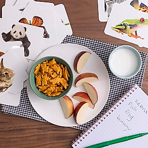 Annie's Organic Baked Snack Crackers, Single Serve, Cheddar Bunnies, 0.75 Oz (Pack of 100)