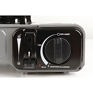 Coleman Camp Bistro 1-burner Butane Kitchen Outdoor Camping Trip Picnic Cooking Stove, Durable Enameled Steel Case,porcelain Enameled Cooking Surface,lightweight and Compact Design