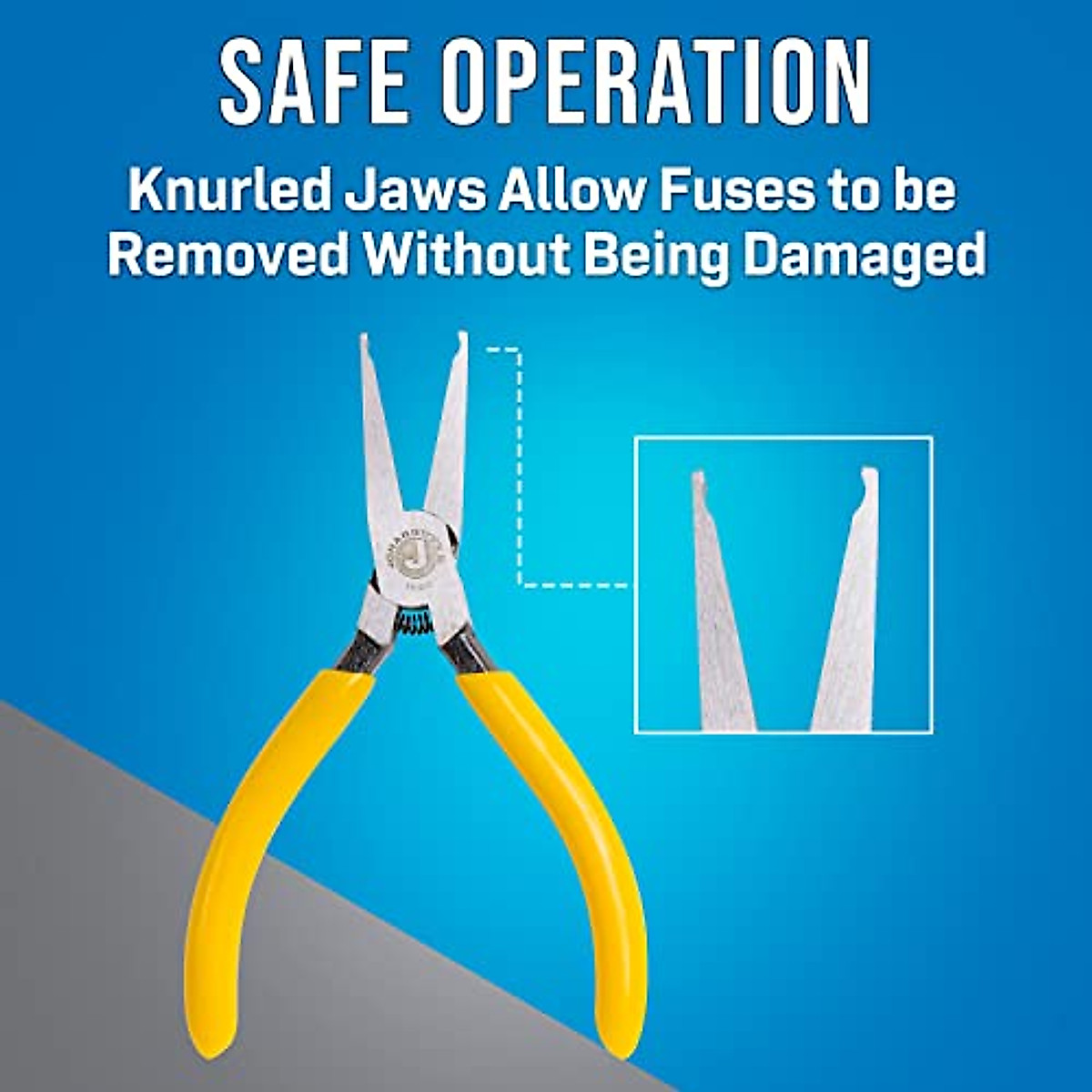 Jonard Tools FP-600, Fuse Puller with Cushion Grip, 5" Length