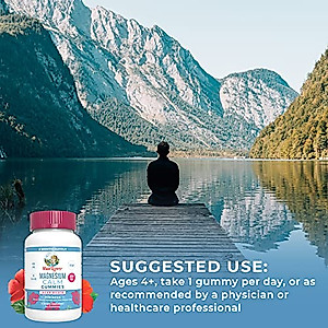 Magnesium Citrate Gummies by MaryRuth's | 2 Month Supply | Sugar Free | Magnesium Supplement | Calm Magnesium Gummies for Adults & Kids 4+ | Bone, Nerve, Gut Health | Vegan | Non-GMO | 60 Count