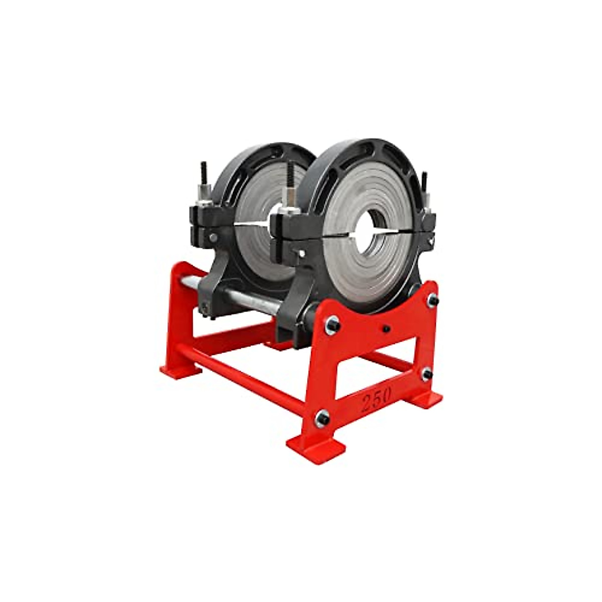 INTSUPERMAI Pipe Fusion Welder 2 Clamps Pipe Welding Machine PP PE PB PVDF Butt Fusion Welding Machine Tube Butt Fusion Equipment Manual Type 110V 3.54-9.84"(90-250mm)