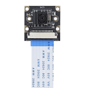 Zyyini Bindpo Camera Module, 8MP 77degree FOV Camera Surveillance Micro Cam CCTV Module with 4 Screw Holes for for AI Intelligent Recognition, Face Recognition (77 Degrees)