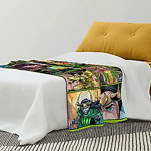 Blanket Ultra-Soft Flannel Throw Blanket All Season Blanket for Sofa Bed Office 52x62