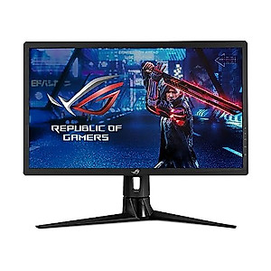 ASUS ROG Strix 27” 2K HDR Gaming Monitor (XG27AQM) - WQHD (2560 x 1440), Fast IPS, 270Hz, 0.5ms, Extreme Low Motion Blur Sync, G-SYNC, HDR 400, Eye Care, DisplayPort, HDMI, USB 3.0,BLACK