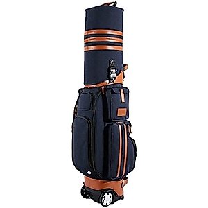 YIRENZUI Waterproof Multi-Function Golf Travel Bag with Wheels and Password Lock for Men Women Golf Course and Training Lightweight Golf Bag The fabric is scratch-resistant, odor-free and water-repell