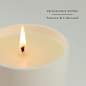 Sacred + Divine 555 "Change Scented Intention Candle, Tuberose and Cedarwood, Angel Number Manifestation Candle, Soy Coconut Aromatherapy Candle, 80 Hour Burn Time, Holiday Gift-Ready Box