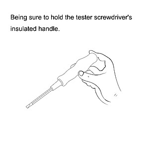 uxcell Voltage Tester AC 100-500V with 3.5mm Slotted Phillips Screwdriver for Circuit Test, Clear and Yellow, Pack of 3