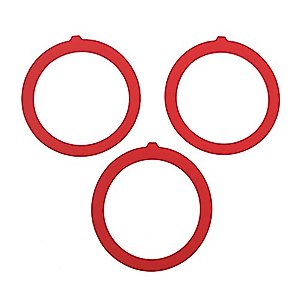 Compatible Kohler Flush Valve Seal - 3 Pack Toilet Ring Seal GP1059291 - Flushing Gasket by Essential Values