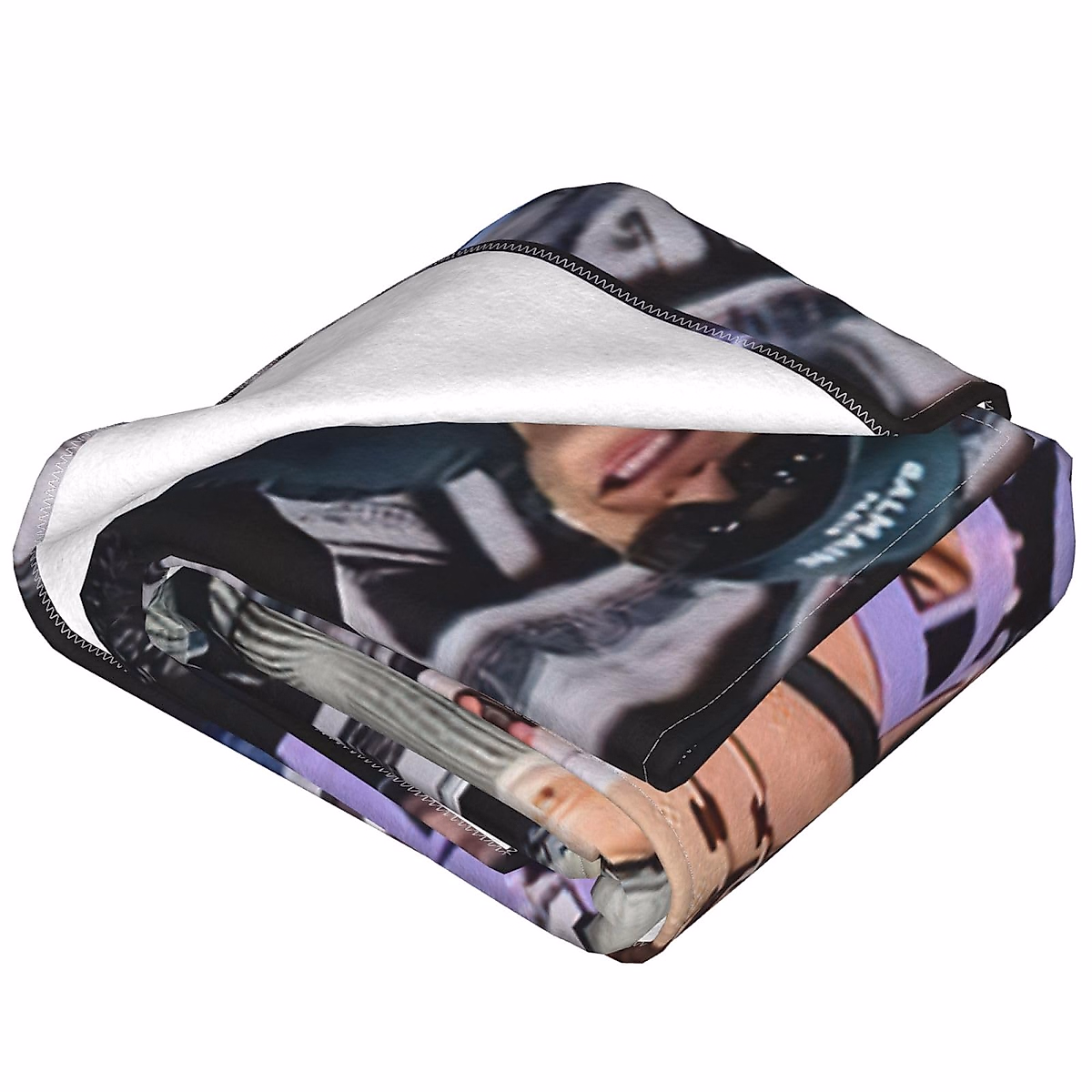 EGGPOD Peso Music Poster Pluma Throw Blanket Warm Cozy Plush Bed Blanket Sofa Bed Couch Decor Gifts for Men Women and Kids