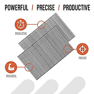 Paslode, Finishing Nail, 650285, Straight, 16 Gauge, 2,000 per Box, 2 inch