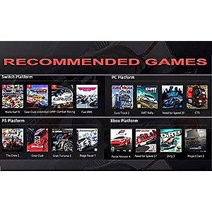 DOYO Game Racing Wheel with Pedals, 270° Steering Wheels PC with Vibration Feedback, Racing Steering Wheel compatible with PS4, Xbox Series X/S, Xbox ONE/360, PS3, Android, Real Racing Simulator