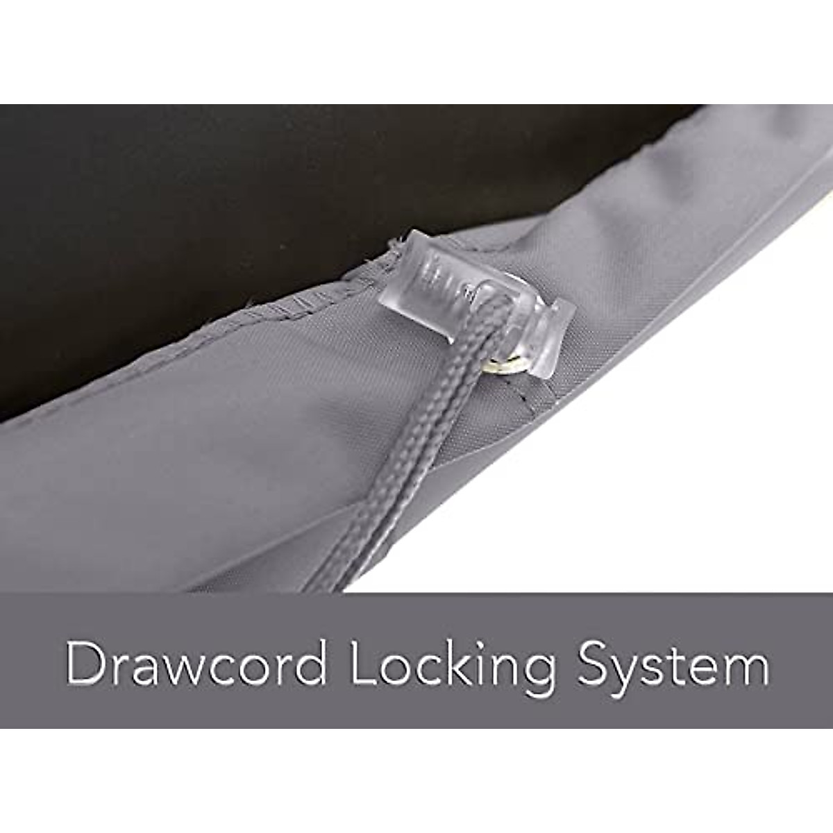 Covermates Chiminea Cover – Weather Resistant Polyester, Adjustable Drawcord, Elastic Hem, Grill and Heating-Charcoal