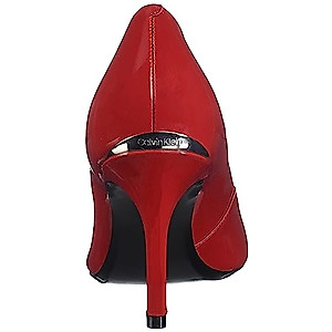 Calvin Klein Women's Gayle Pump, Crimson Red, 7.5