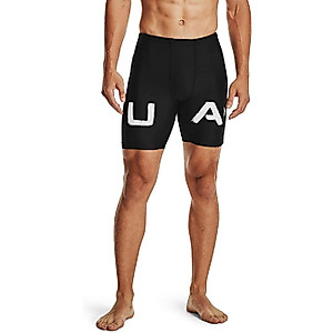 Under Armour Football 7v7 Shorts, Black (001)/White, XX-Large