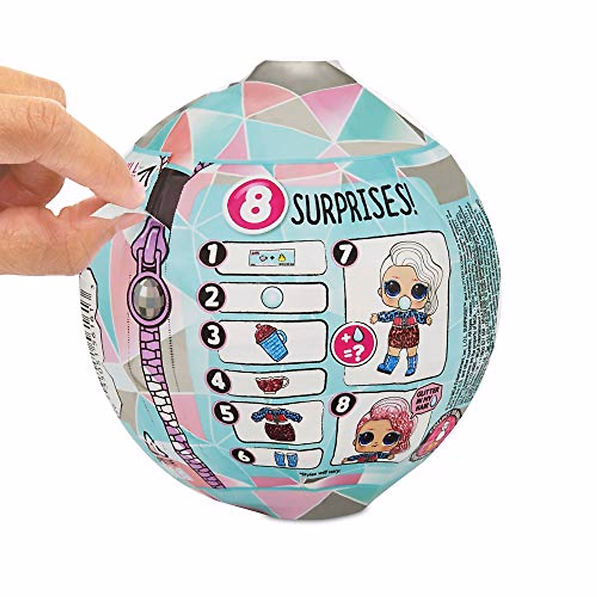 L.O.L. Surprise! Glitter Globe Doll Winter Disco Series with Glitter Hair