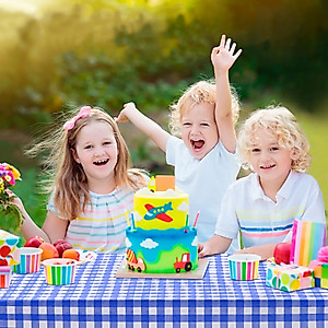 LINPRO 6ft and 8ft Fitted Picnic Table Cover and Bench Covers. These 2 Most Common Sizes Reusable Outdoor Picnic tablecloths with Elastic Will Cover Most Camping Picnic Tables and Folding Tables.