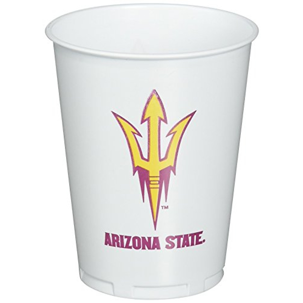 Mayflower Distributing Company 8 Count Arizona State Cups, 14 oz, Multicolor
