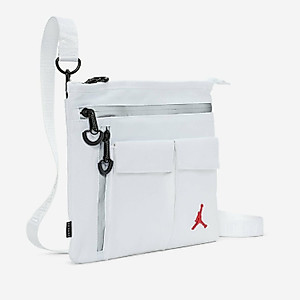 Jordan Icon Shoulder Bag Crossbody Pack Unisex Retro White Red Black